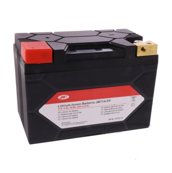 YTX14-BS and YTX12-BS Lithium Motorcycle Battery - UK stock. FREE DELIVERY.