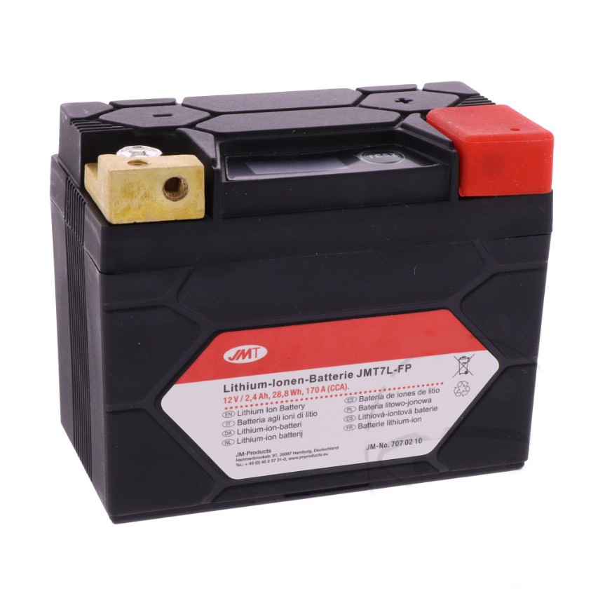 YTZ7S Lithium Motorcycle Battery - UK stock. FREE DELIVERY.