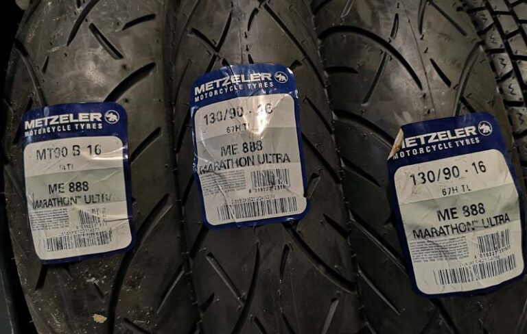 Metzeler ME 888 Marathon Ultra White Wall - Cruiser motorcycle tyre