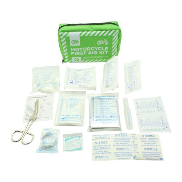 Deluxe Motorcycle First Aid Kit - DIN 13167 + FREE EXTRAS