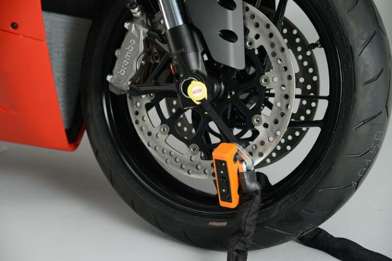 BikeTrac Grab Bag, Disc Lock and Chain- FAST UK DELIVERY