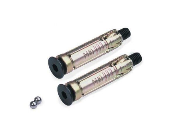 Oxford Pack of 2 Ground Plugs Bolts 6mm Ball Bearings (BruteForce ...