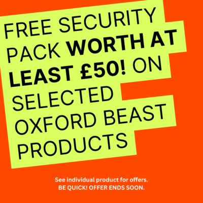 Oxford Beast Lock and Chain + £100 OF FREEBIES