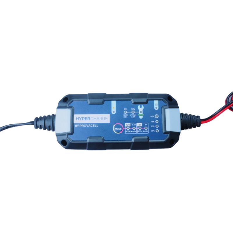 Provacell HyperCharge 6v / 12v Motorcycle Battery Charger