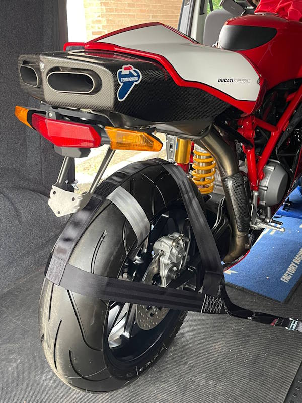 RaceReady Motorcycle Rear Wheel Tie Down Harness - Two Tyres - Discount ...
